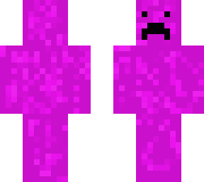 pink creeper | Minecraft Skin