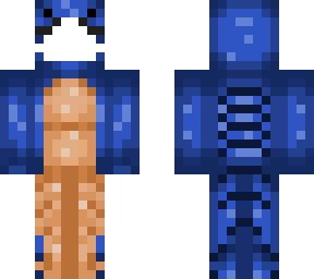 Blue Face | Minecraft Skins