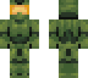 Master Chief Minecraft Skin Face
