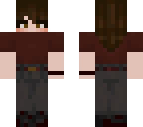 Mullet and turtleneck | Minecraft Skin