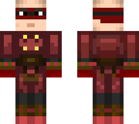 Red-armoured Magnus (MC STORY MODE) | Minecraft Skin