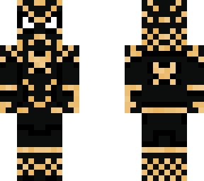 spiderman black and gold suit | Minecraft Skins