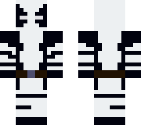 white Deadpool | Minecraft Skin
