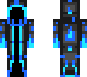 blue flames | Minecraft Skins