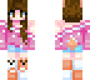 pink fox | Minecraft Skins