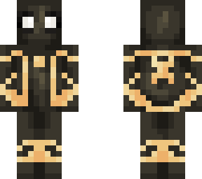 Black and Gold Suit | Minecraft Skin