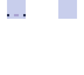 blue axolotl head | Minecraft Skin