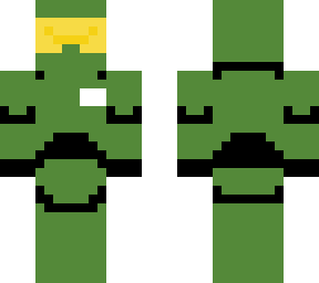 Cartoonized Master Chief | Minecraft Skin