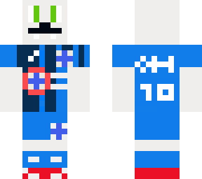 Cruz Azul MX Rabbit Soccer 2021-2022 uniform | Minecraft Skin
