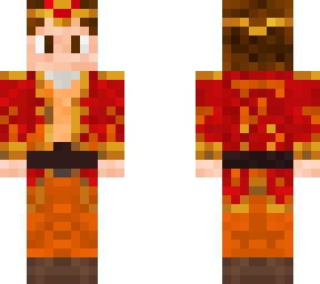 Fire Lord Pyro | Minecraft Skin