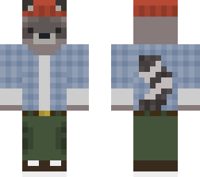 Raccoon Minecraft Skins
