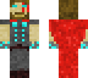 Thor Ragnarok (Improved) | Minecraft Skin