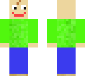 Baldi Minecraft Skins