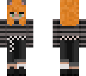 goth ginger | Minecraft Skins