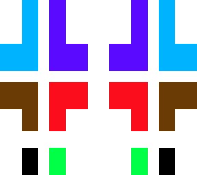 Colored Minecraft skin | Minecraft Skin