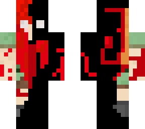 Ghost Black Alex | Minecraft Skin