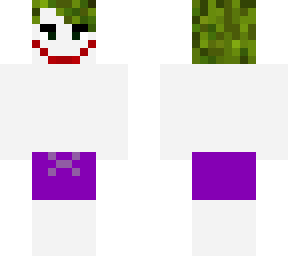 Joker in swim trunks | Minecraft Skin