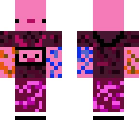 normal and fire and water arms axolotl axolotl | Minecraft Skin