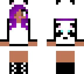 panda girl | Minecraft Skins