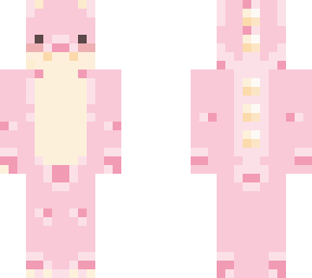 Pink dragon | Minecraft Skin