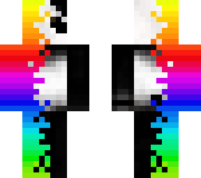 rainbow panda | Minecraft Skins
