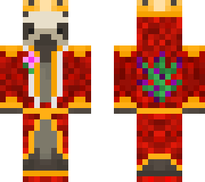 sloth in robe | Minecraft Skin