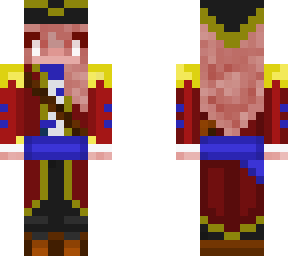 The Mar SMP royal guard outfit example: Levi's | Minecraft Skin