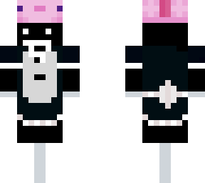 Axolotl maid | Minecraft Skin