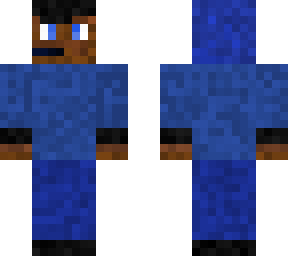 bule black person | Minecraft Skin
