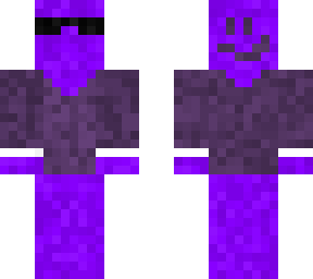 purple poggers | Minecraft Skin