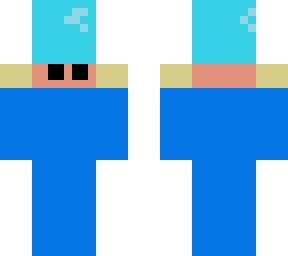 Random person holding diamond block skin | Minecraft Skin