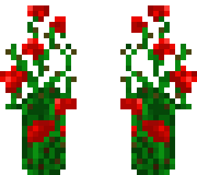 rose bush camo skin | Minecraft Skin
