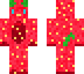 strawberry cat | Minecraft Skins