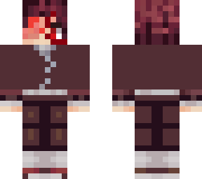 Tanjiro Demon King | Minecraft Skin