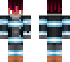 shinra kusakabe | Minecraft Skins