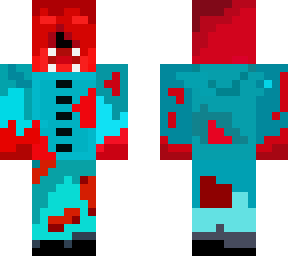 Blood zombie | Minecraft Skin