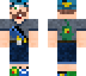 Dory/Plankton Combo | Minecraft Skin
