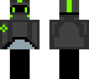 Ghost rogue from soul knight rogue skin | Minecraft Skin