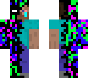 Glitch Steve (pibby steve) | Minecraft Skin