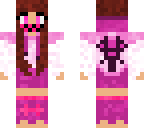 Pink ninja girl | Minecraft Skin