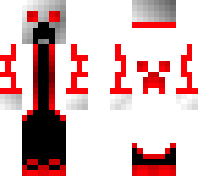 Red Creeper gamer | Minecraft Skin