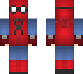 homemade spiderman suit | Minecraft Skins