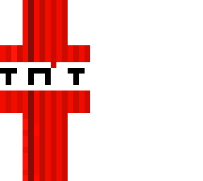 tnt block head | Minecraft Skin