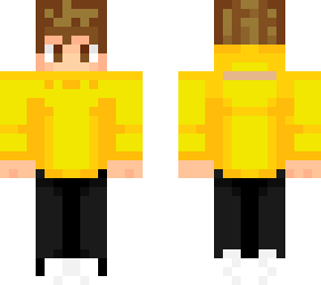 Yellow Hoodie | Minecraft Skins