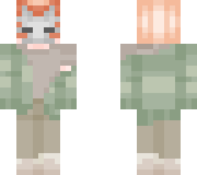 fox mask girl | Minecraft Skins