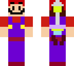 mario with F.L.U.D.D | Minecraft Skin