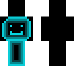 Neon Cyan Dream | Minecraft Skin