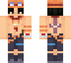 Portgas D Ace Minecraft Skins