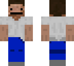 white steve | Minecraft Skin