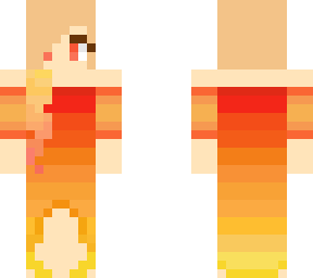 Fire Queen Minecraft Skins